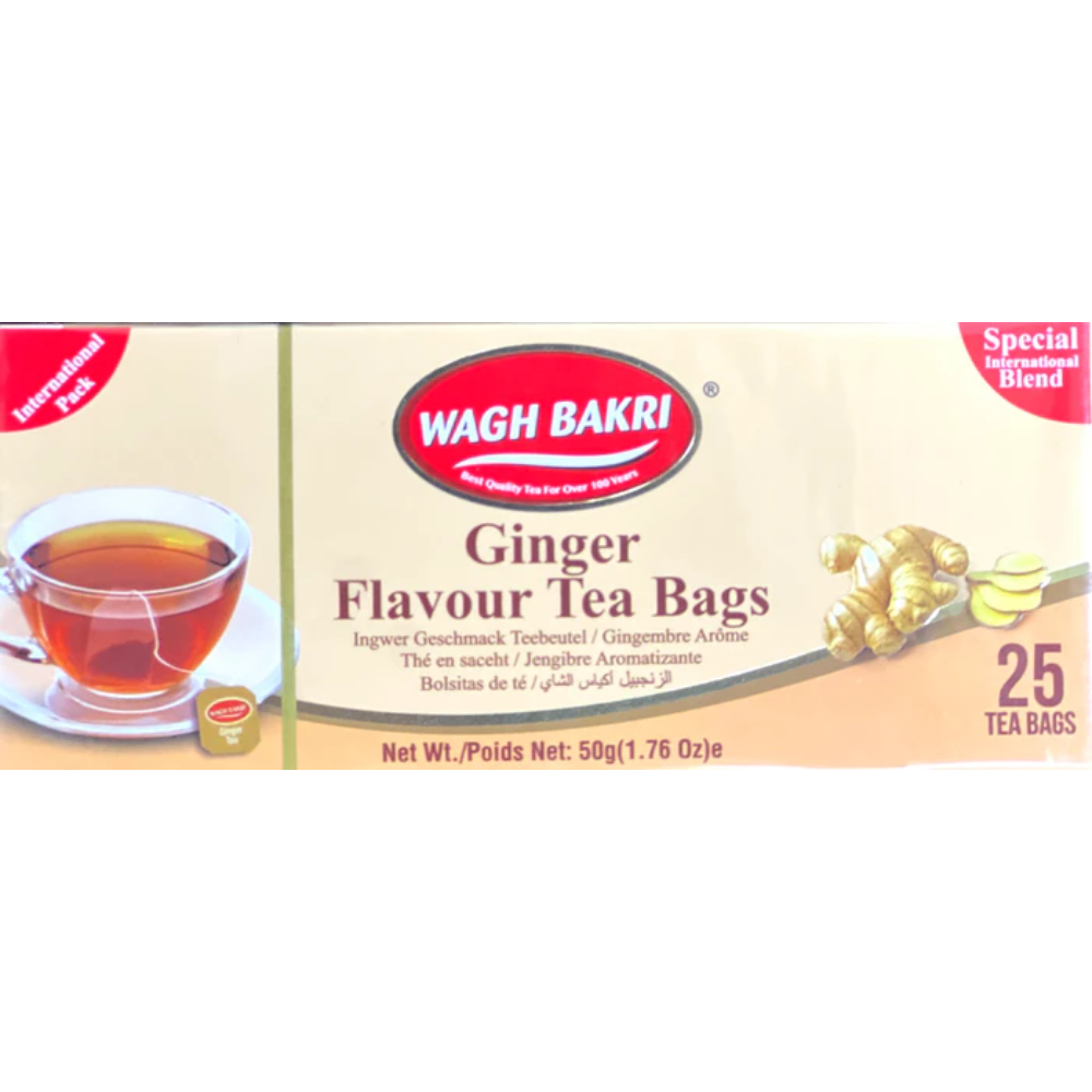 Wagh Bakri Ginger Tea Bags | Indian Sweets | Mithai | Regal Plus Mumbai ...